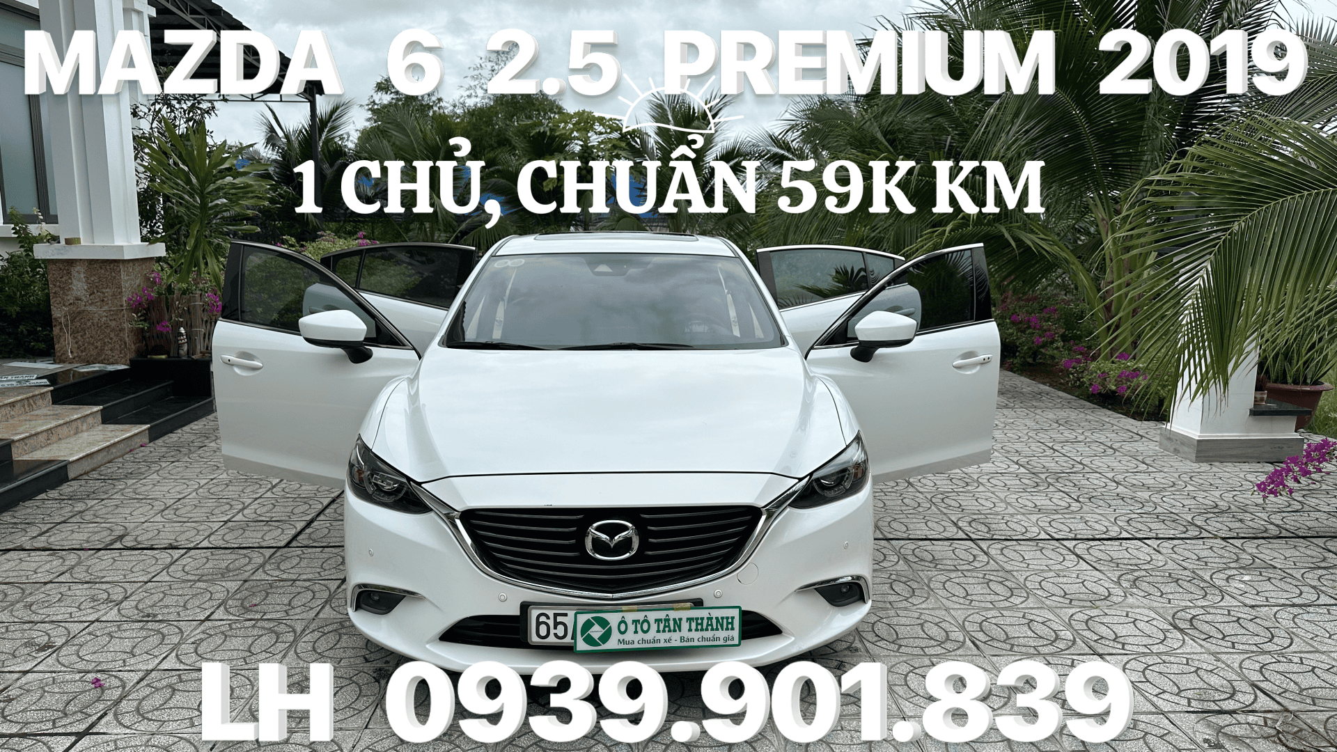 Mazda 6 2.5 Premium 2019, sản xuất 2019